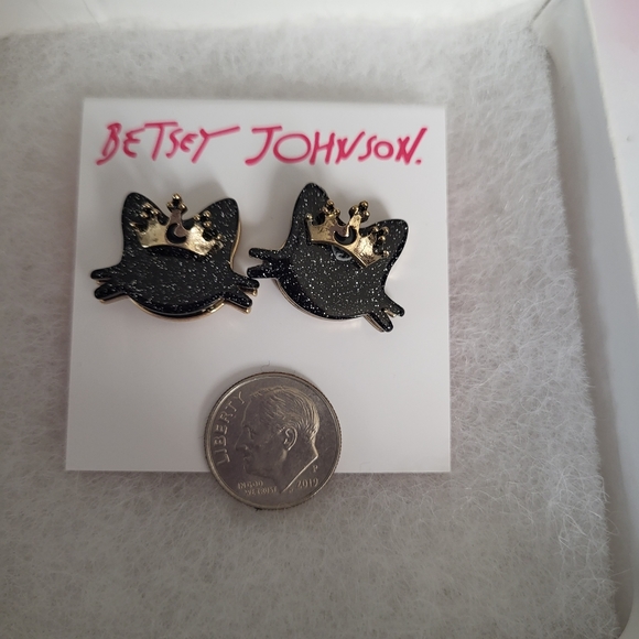 Betsey Johnson | Accessories | Betsey Johnson Earrings Cat Stub | Poshmark